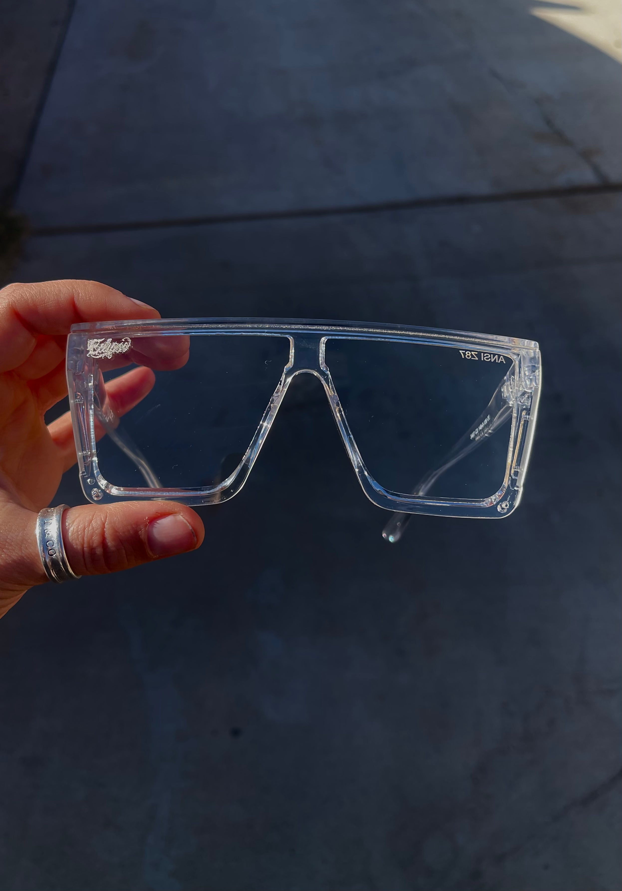 Clear 1904 Safety Glasses – Eclipse AcrylicXEclipse MFG
