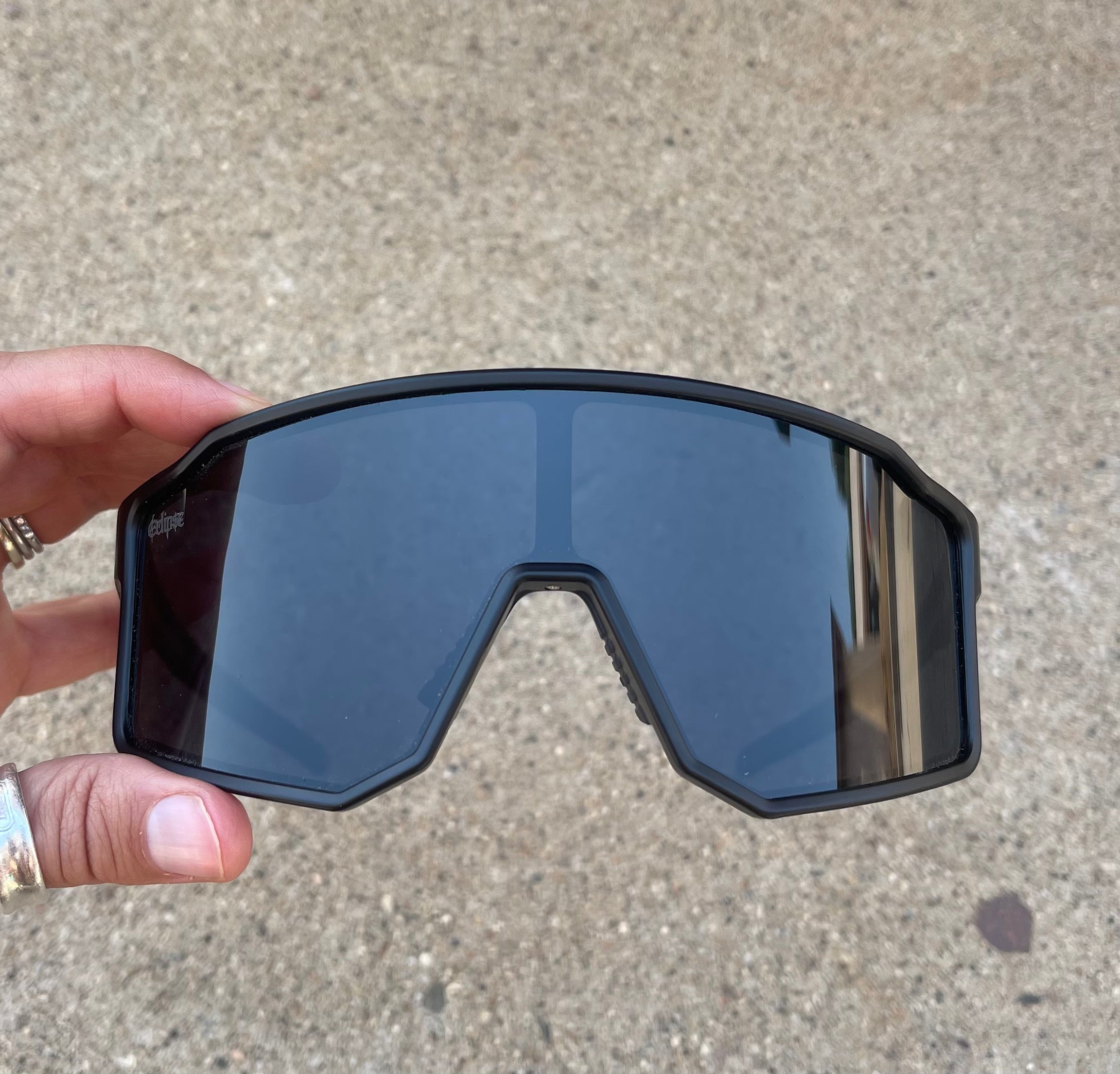 “53”Black Oversized & Polarized – Eclipse AcrylicXEclipse MFG
